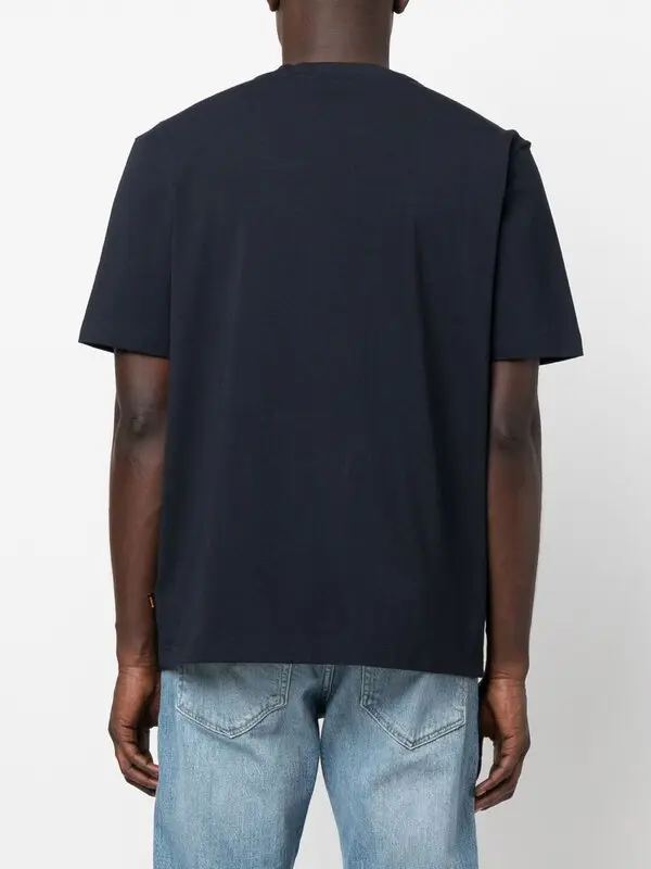BOSS Logo-print T-shirt - Blue