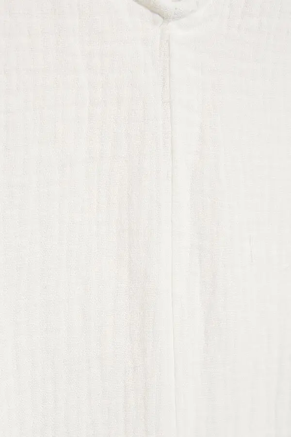 Onia Cottongauze Wideleg Jumpsuit - White