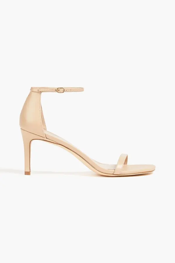 STUART WEITZMAN Amelina 75 Leather Sandals - Blush