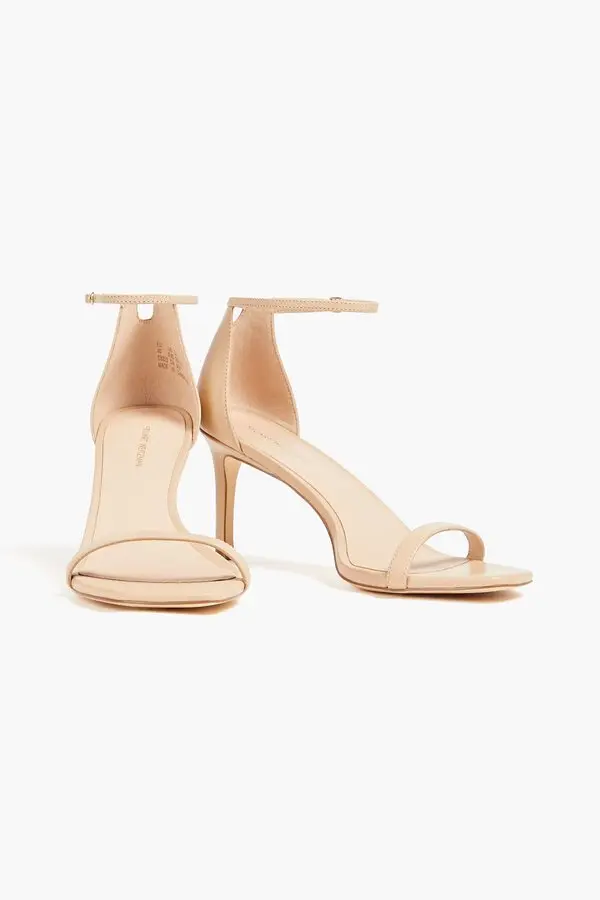 STUART WEITZMAN Amelina 75 Leather Sandals - Blush
