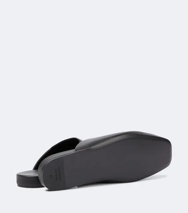 Balenciaga Cosy Bb Leather Slippers