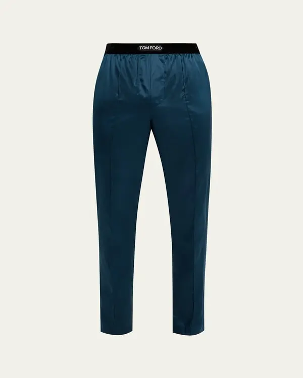 TOM FORD Silk Logo Pajama Pants