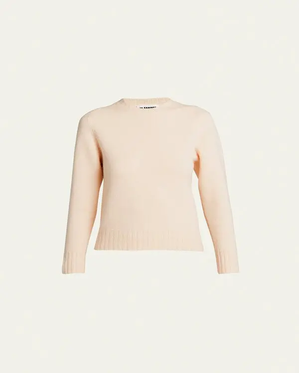 JIL SANDER Round-neck Wool Sweater