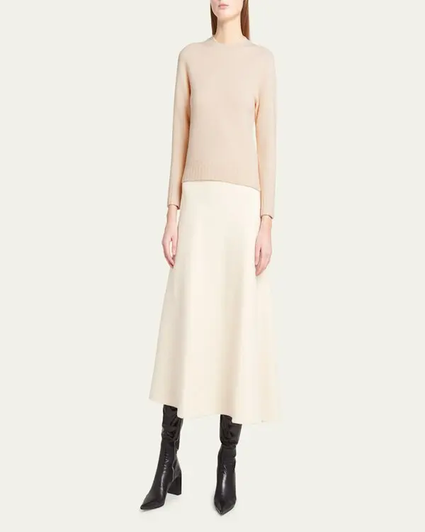 JIL SANDER Round-neck Wool Sweater