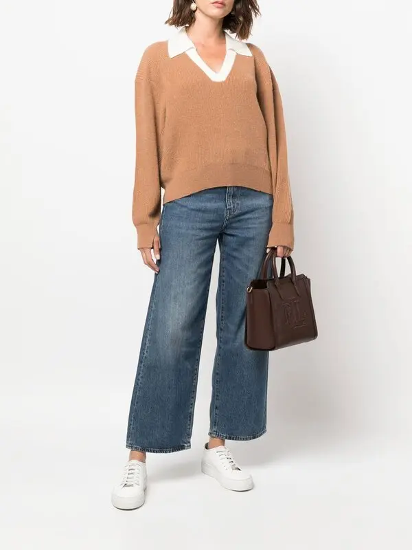 Rag & Bone Collared Cashmere Jumper