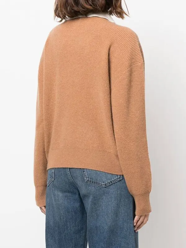 Rag & Bone Collared Cashmere Jumper