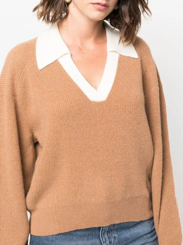 Rag & Bone Collared Cashmere Jumper
