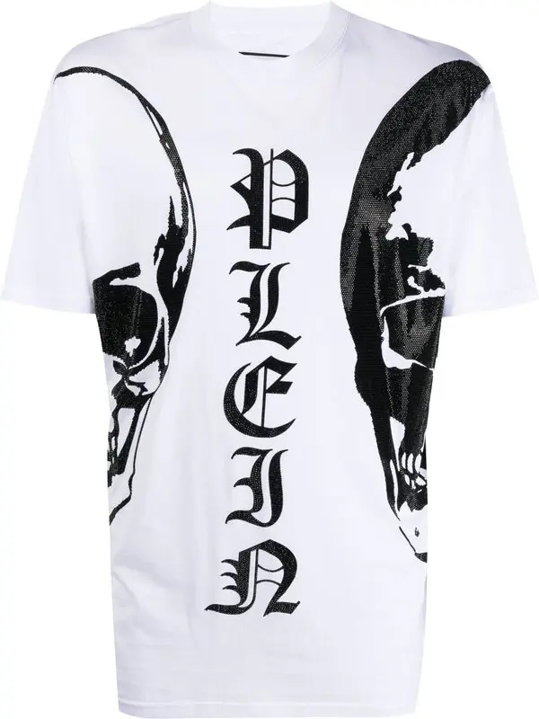 Philipp Plein Short Sleeve T-shirt - White