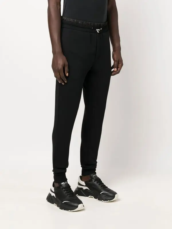 Philipp Plein Logo-patch Track Pants - Black