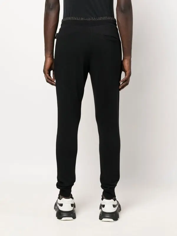 Philipp Plein Logo-patch Track Pants - Black
