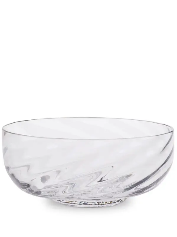 Dolce & Gabbana Set Of Two Murano Glass Ice-cream Bowls - White