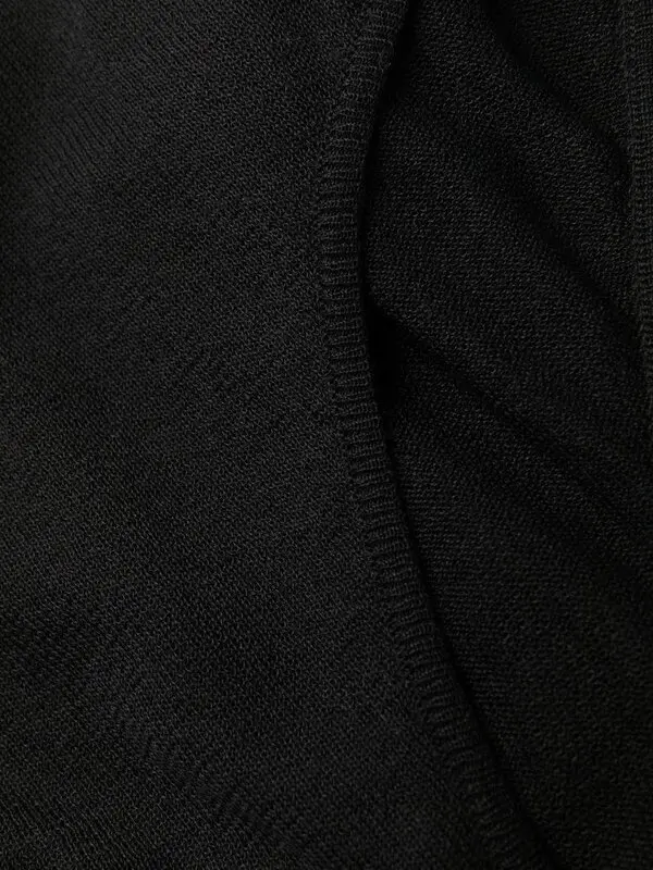 Saint Laurent Sleeveless Sheer-knit Bodysuit