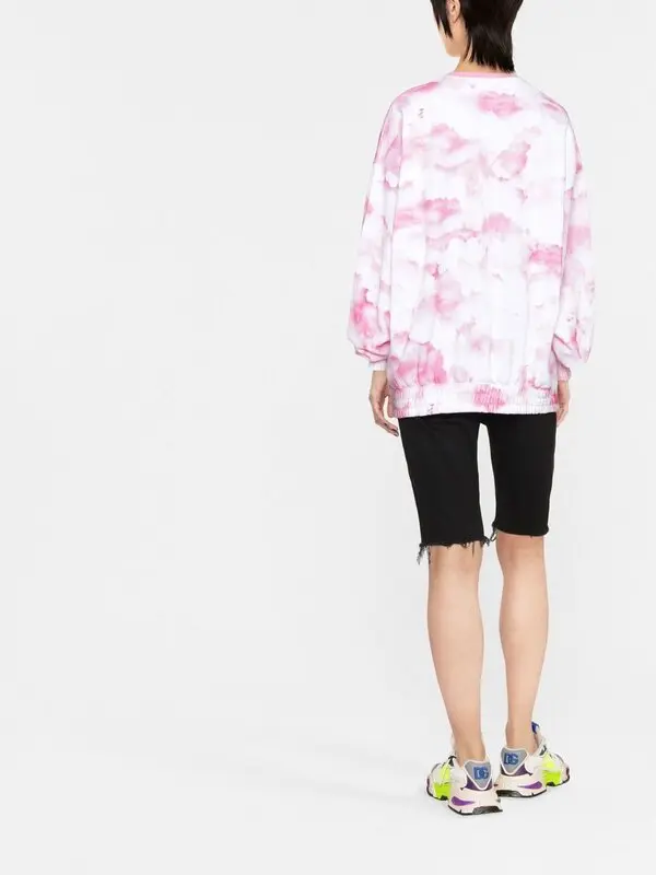 ROTATE BY BIRGER CHRISTENSEN Sunday Tie-dye Sweatshirt