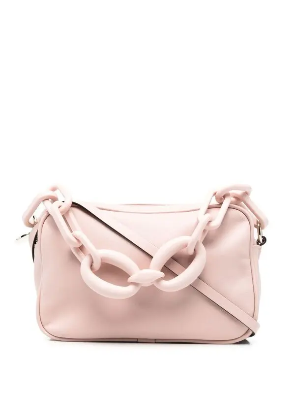 Red Valentino Logo-stamp Crossbody Bag - Pink