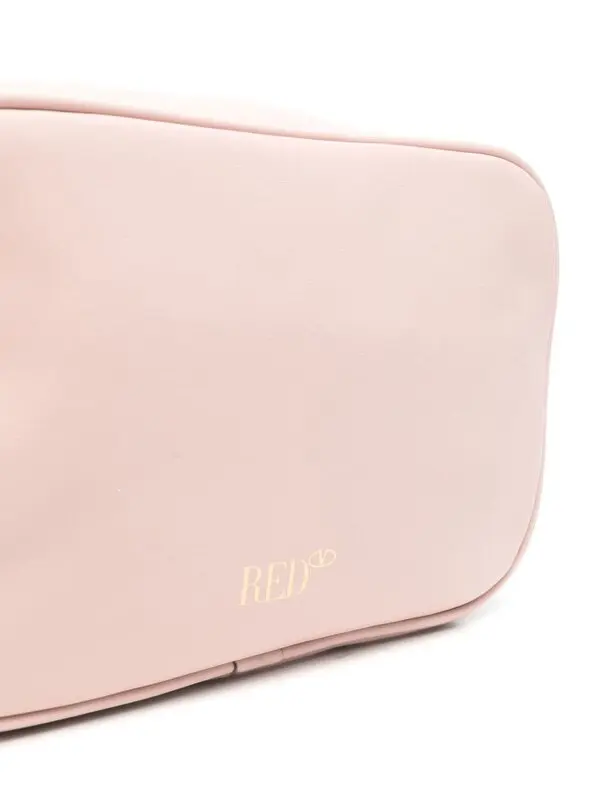 Red Valentino Logo-stamp Crossbody Bag - Pink