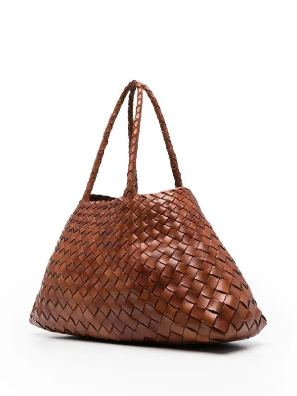 Dragon Diffusion Woven Tote Bag - Brown