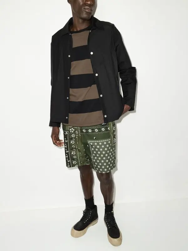 NEIGHBORHOOD Bandana Patchwork Bermuda Shorts