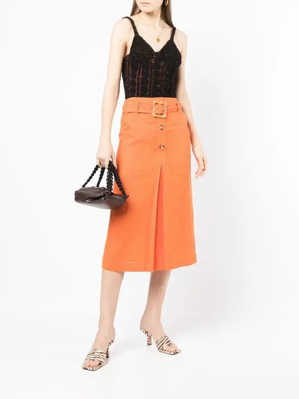 0711 TBILISI Small Nino Tote Bag - Brown
