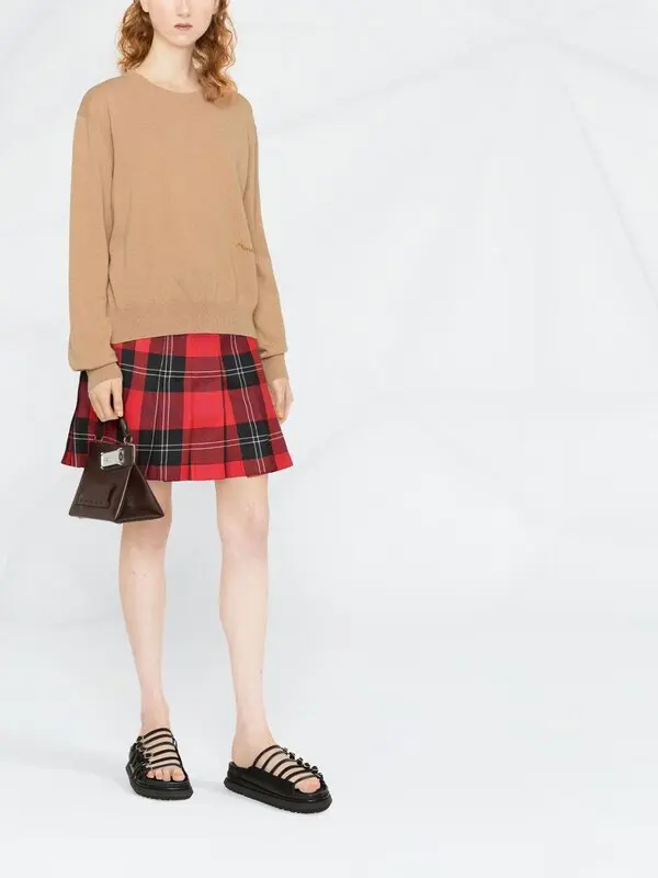 Marni Logo-embroidered Cashmere Jumper
