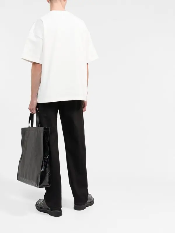 JIL SANDER Logo-print Cotton T-shirt - White
