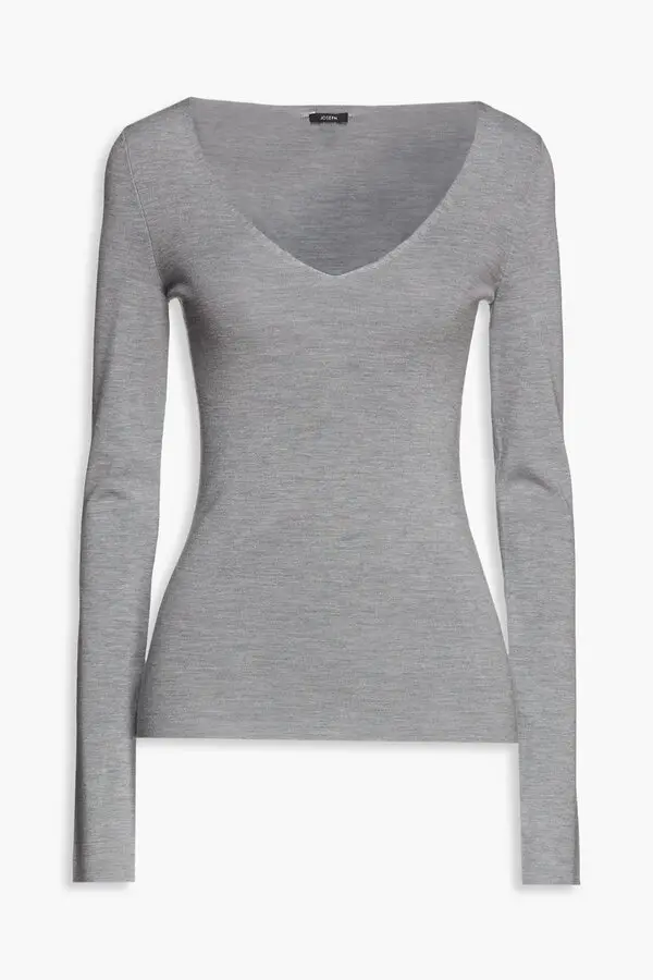 JOSEPH Mélange Silkblend Sweater