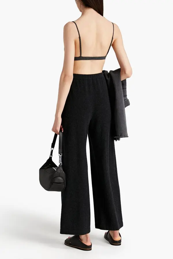 JOSEPH Mélange Cashmereblend Bra Top