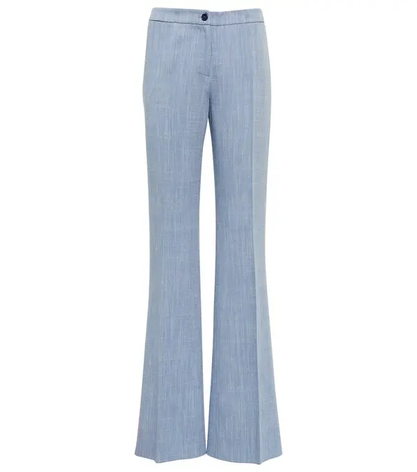 Etro Mid-rise Flared Pants