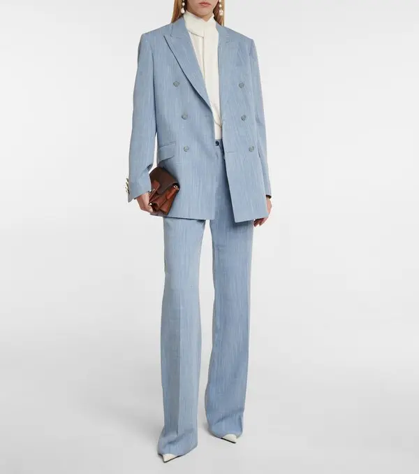 Etro Mid-rise Flared Pants