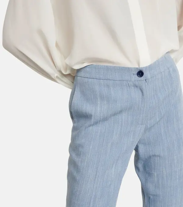 Etro Mid-rise Flared Pants