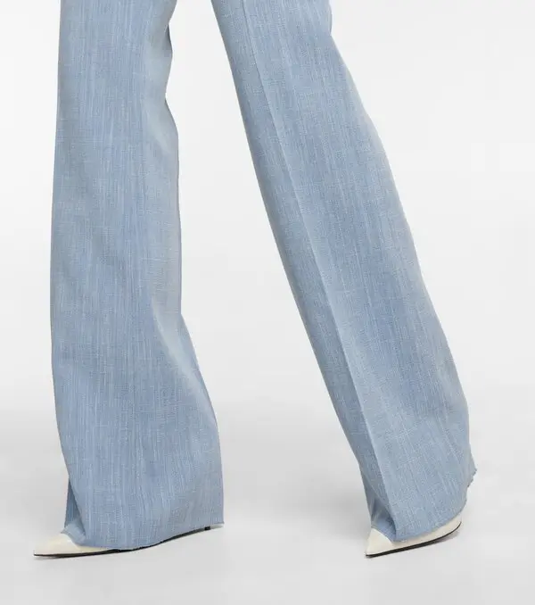 Etro Mid-rise Flared Pants
