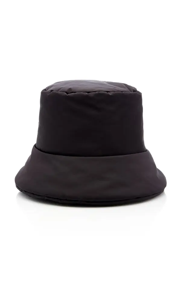 Prada Padded Re-nylon Bucket Hat - Black