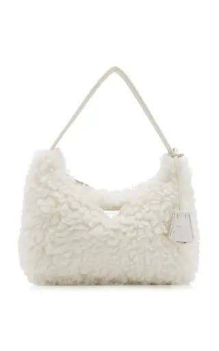 Prada Re-edition 2000 Wool-cashmere Mini Bag