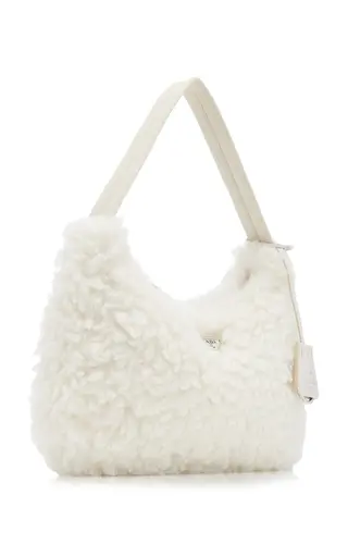 Prada Re-edition 2000 Wool-cashmere Mini Bag