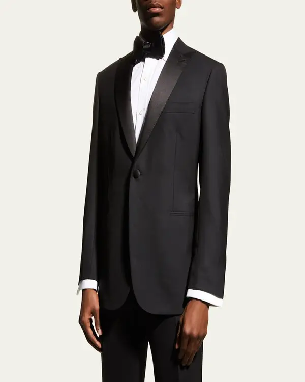 Brioni Solid Wool Tuxedo