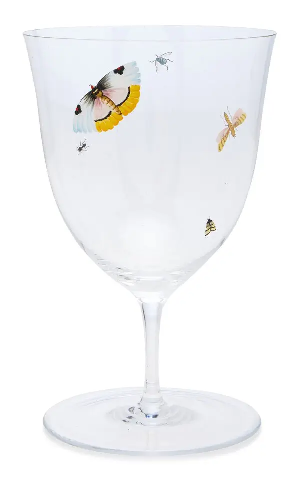 Giambattista Valli Painted Water Glass - Multi