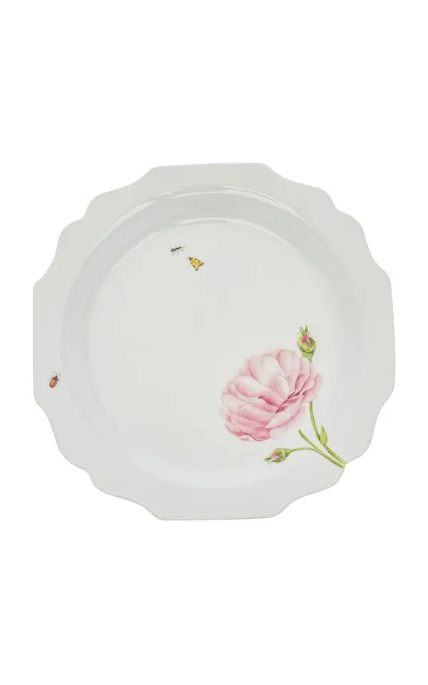 Giambattista Valli Painted Porcelain Dinner Plate - Multi