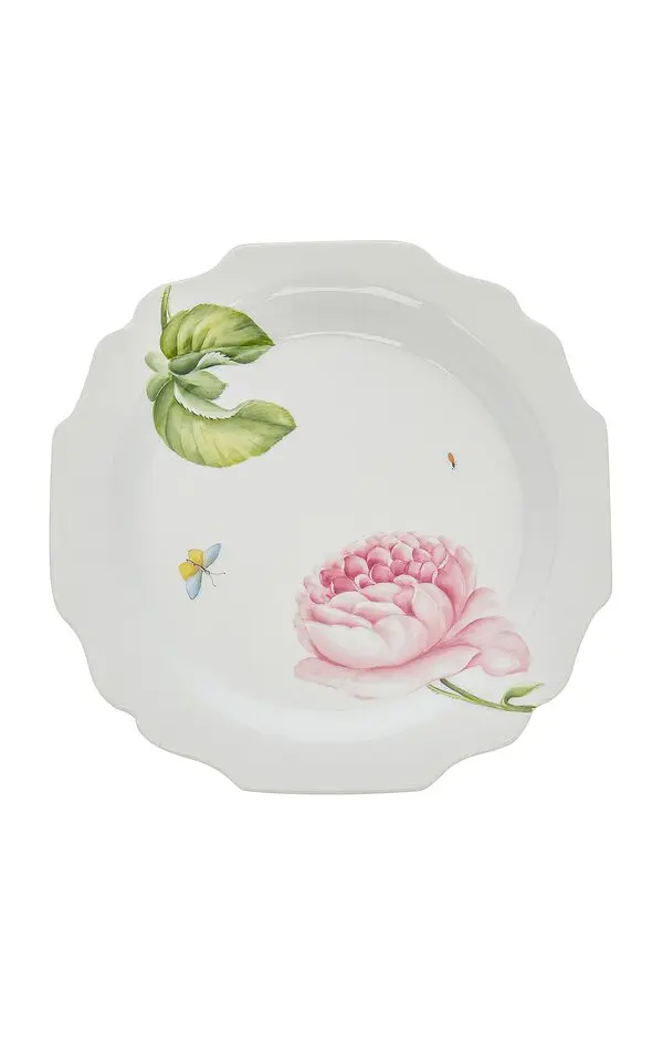 Giambattista Valli Painted Porcelain Dessert Plate - Multi