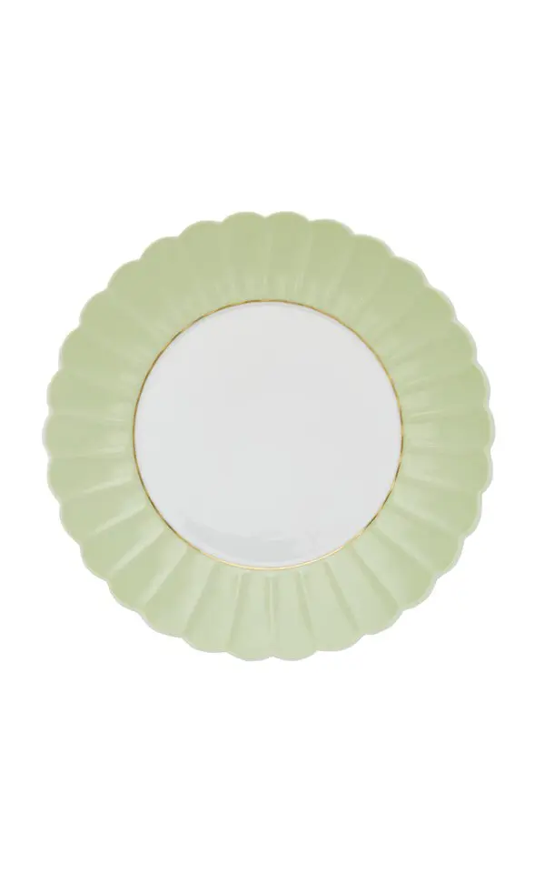Giambattista Valli Porcelain Starter Plate - Green