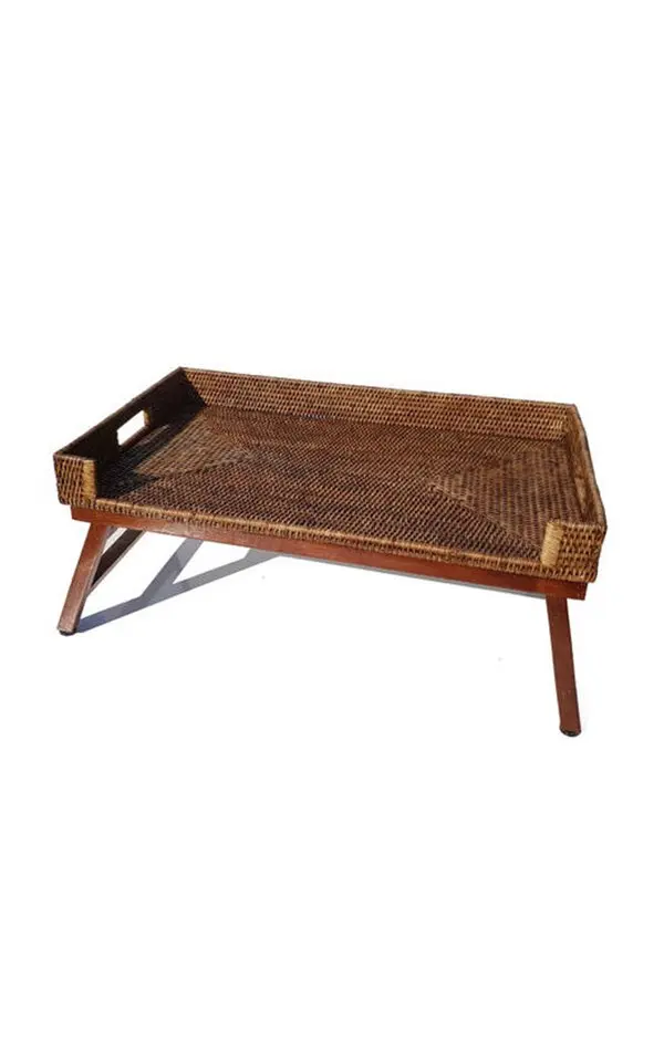 MODA DOMUS Wicker Breakfast Tray
