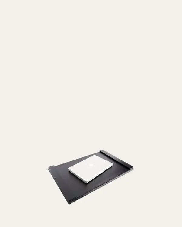 ROYCE NEW YORK Personalized Leather Desk Blotter, 27" X 18
