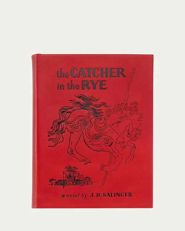 GRAPHIC IMAGE The Catcher In The Rye" Leather Bound Book J. D. Salinger