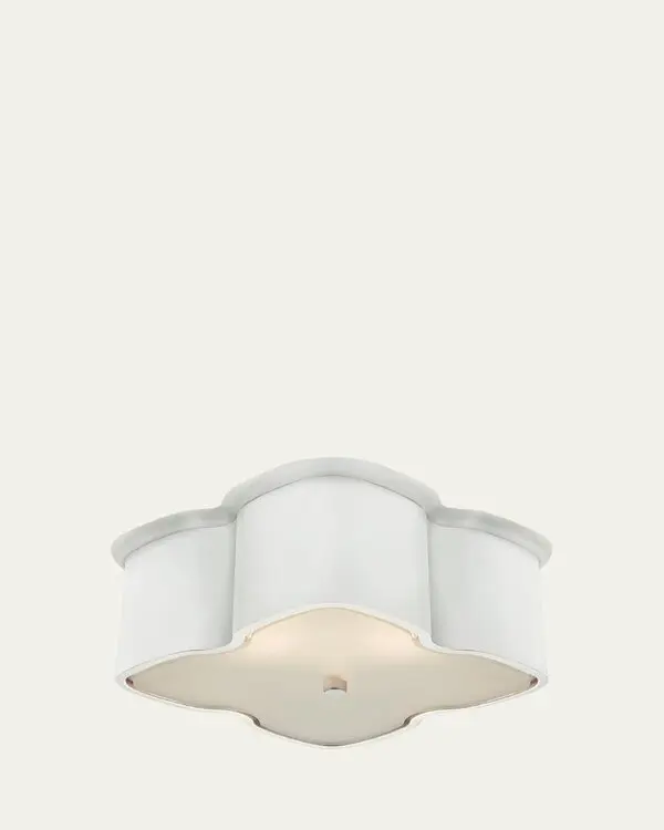 VISUAL COMFORT & CO. Bolsena Clover Flush Mount Aerin - White