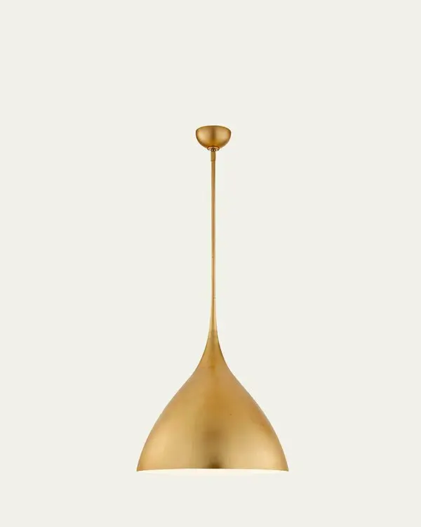 VISUAL COMFORT & CO. Agnes Medium Pendant Aerin - Matte Black
