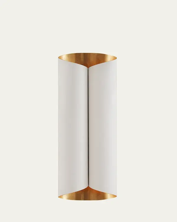 VISUAL COMFORT & CO. Selfoss Large Sconce Aerin - White