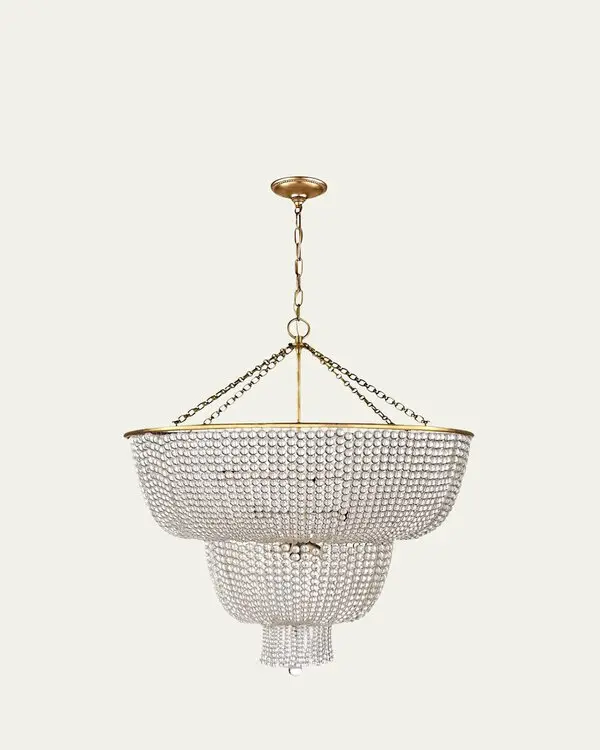 VISUAL COMFORT & CO. Jacqueline Two Tier Chandelier Aerin - Gold