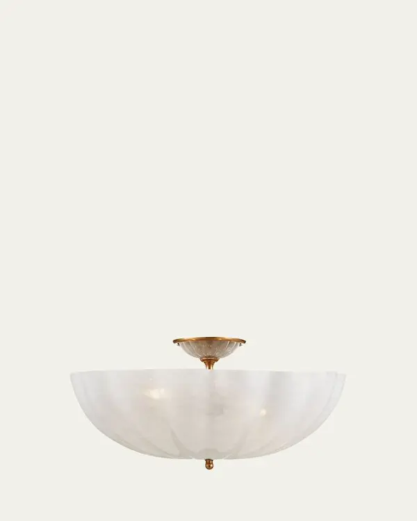 VISUAL COMFORT & CO. Rosehill Large Semi Flush Mount Aerin - Gold