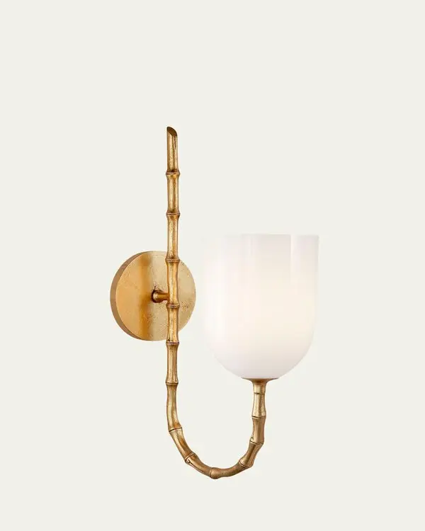 VISUAL COMFORT & CO. Edgemere Wall Light Aerin - Burn Slv Leaf