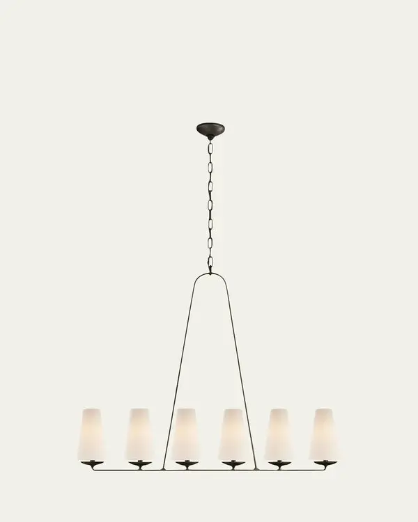 VISUAL COMFORT & CO. Fontaine Linear Chandelier Aerin - Black