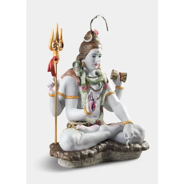 LLADRO Lord Shiva Figurine