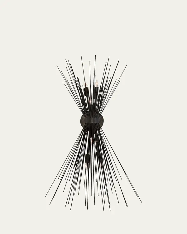 VISUAL COMFORT & CO. Strada Large Sconce Kelly Wearstler - Aged Iron